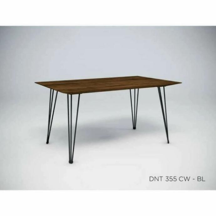 Jual Dining Table / Meja Makan Kayu Minimalis Dnt 355 Cw-Bl Worekoko | Shopee Indonesia