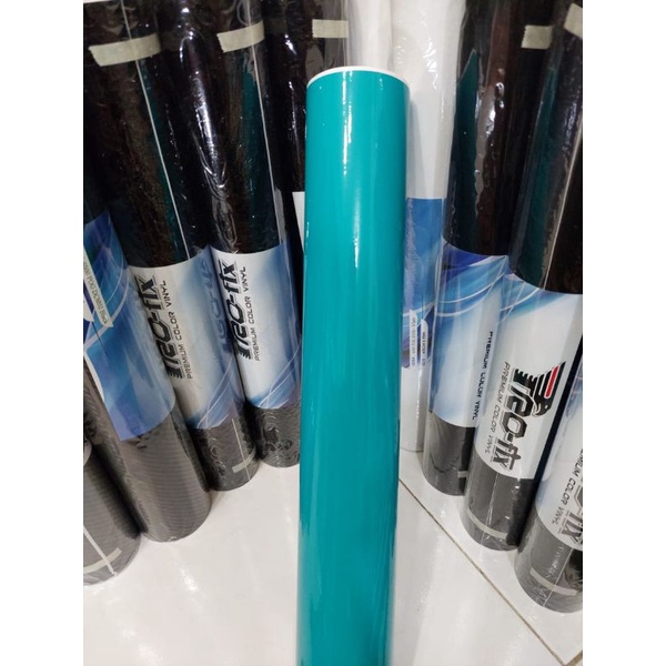 Jual skotlet profix toska blue glossy L 45 cm x P 1 meter | Shopee ...