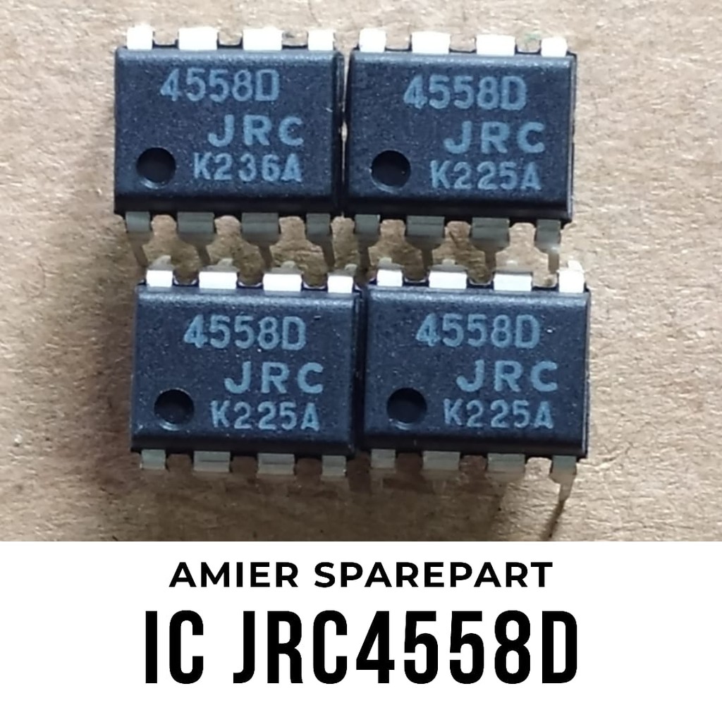 Jual IC JRC4558 JRC4558D JRC 4558 IC OP-AMP | Shopee Indonesia