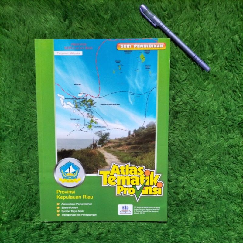 Jual ORIGINAL BUKU PETA ATLAS TEMATIK PROVINSI KEPULAUAN RIAU | Shopee Indonesia