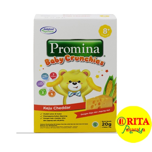 Jual Promina Crunchies Snack Bayi Rasa Keju & Jagung 20 Gr | Shopee ...