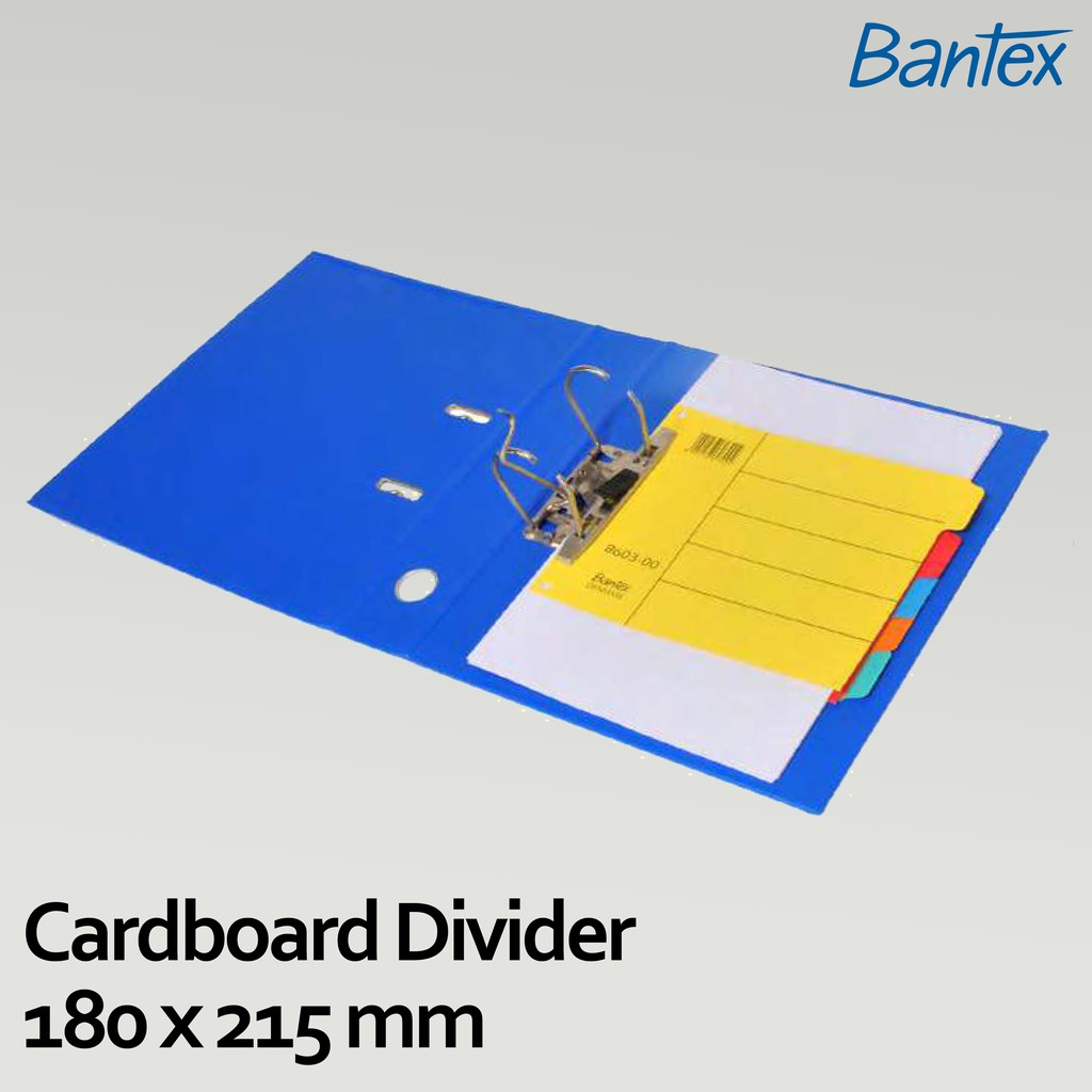 Jual Bantex Kertas Pembatas Ordner A5 2O - 25mm / Pembatas Ordner ...