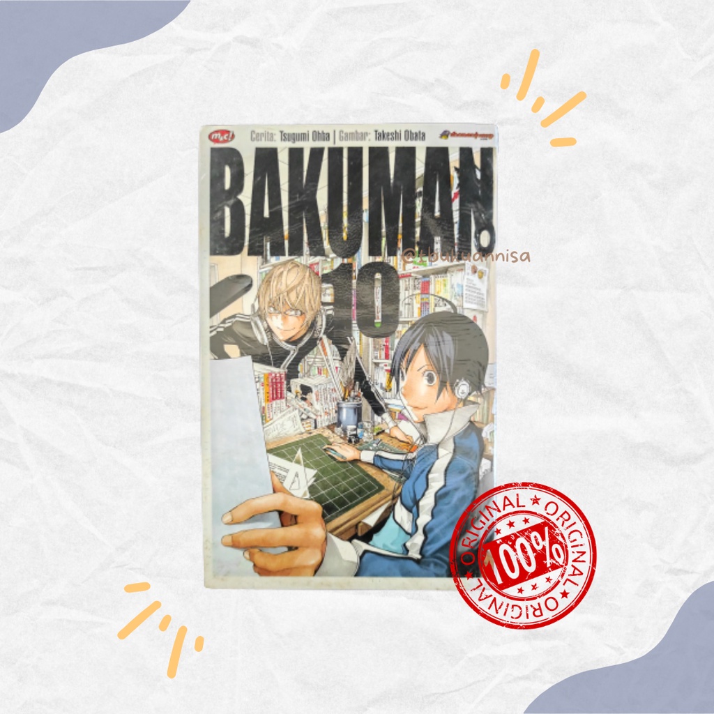 Jual Komik Bakuman Vol.2, 3, 4, 5, 7, 9, 10, 11, 14 (Tsugumi Ohba & Takeshi Obata) | Shopee ...