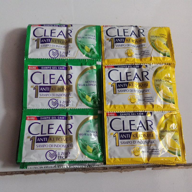 Jual shampo clear renteng 24 sachet | Shopee Indonesia
