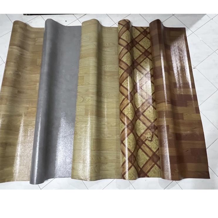 Jual Kualitas Terjamin KARPET VINYL LANTAI IMPORT MOTIF KAYU / MARMER ...