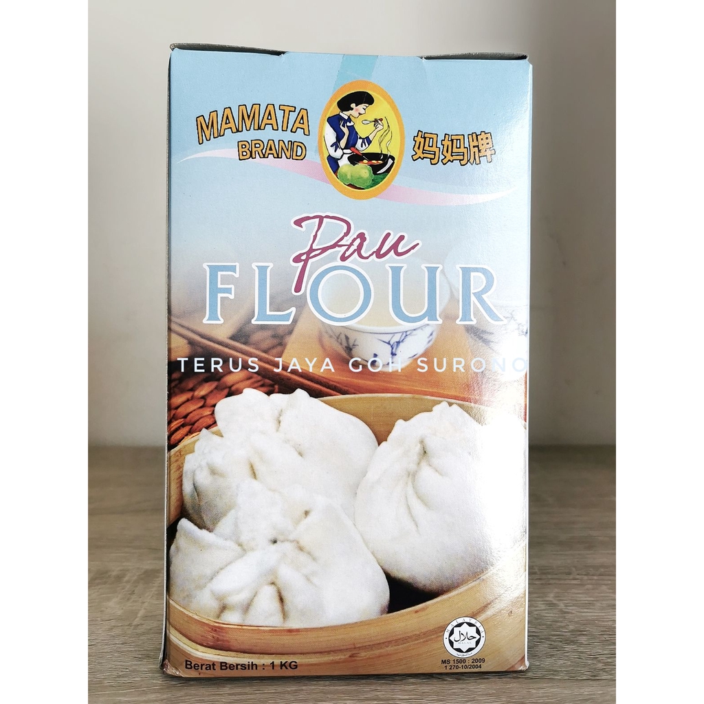 Jual Tepung Pao Mamata Tepung Bakpao 1 Kg Pau Flour Produksi Happy ...