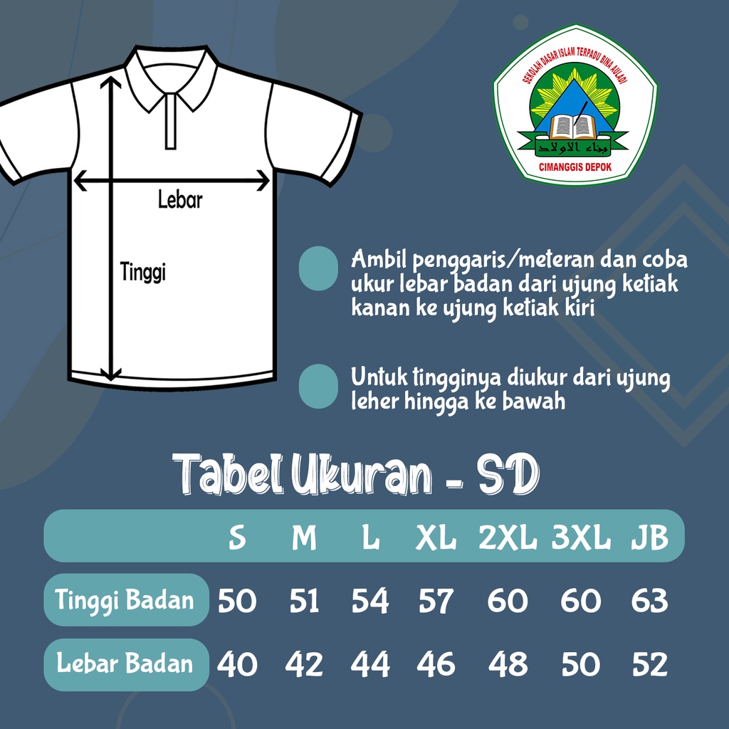 Jual Seragam Kotak Cokelat - SDIT Bina Auladi | Shopee Indonesia