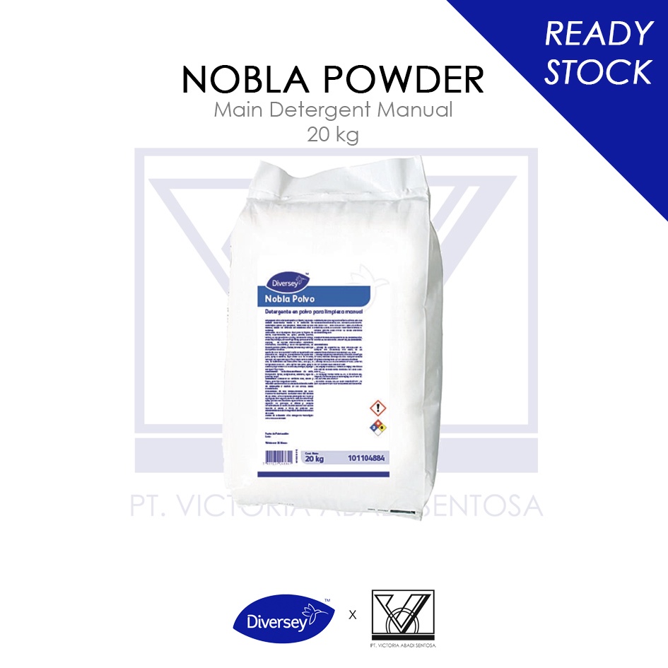Jual Diversey Nobla Powder - Main Powder Detergent for Manual Wash ...