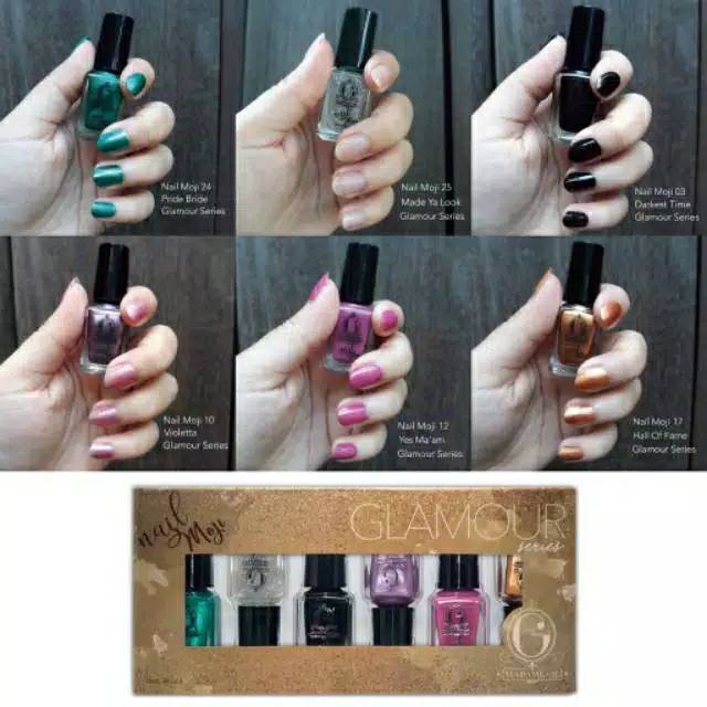 Jual Madame Gie Nail Moji Glamour Series | Shopee Indonesia