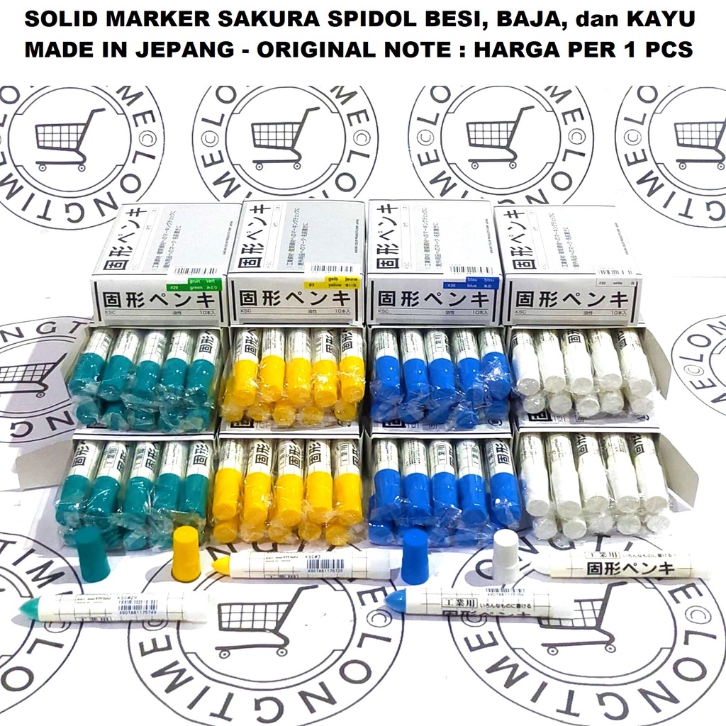 Jual Solid Marker (Sakura) All Color Solid Marker Sakura - Spidol Untuk ...
