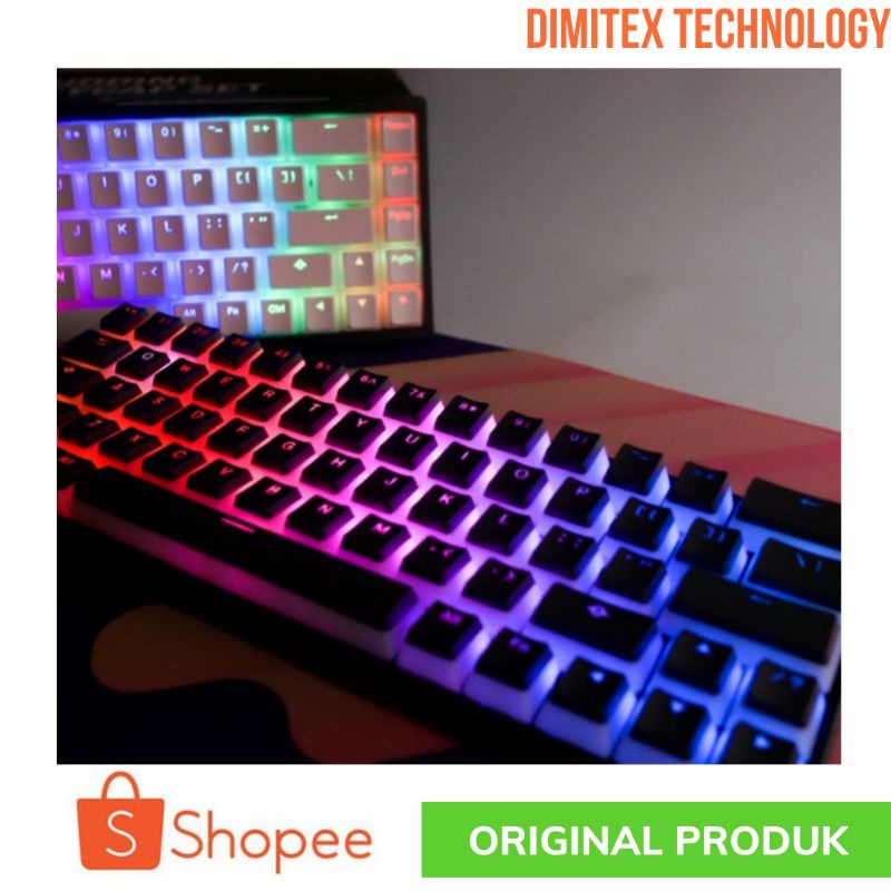 Jual PUDDING RGB Keycaps Mechanical Keyboard | Shopee Indonesia