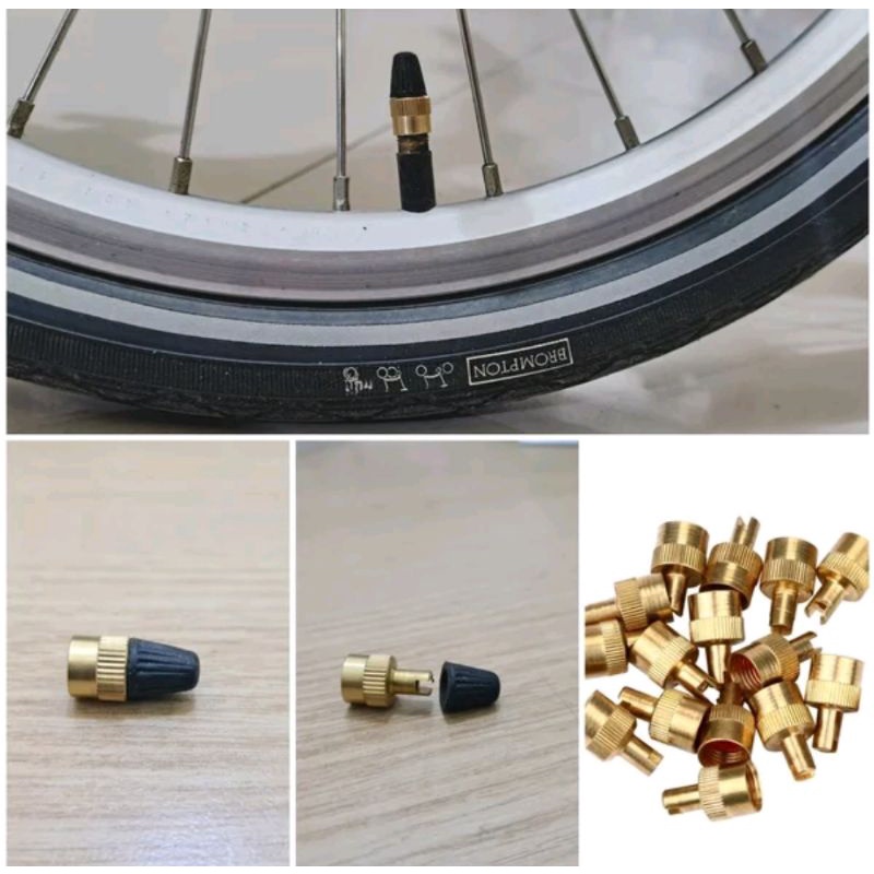 Jual Tutup Pentil Kuningan Schrader 2 in 1 Tool Dust Cap Remover Dop ...