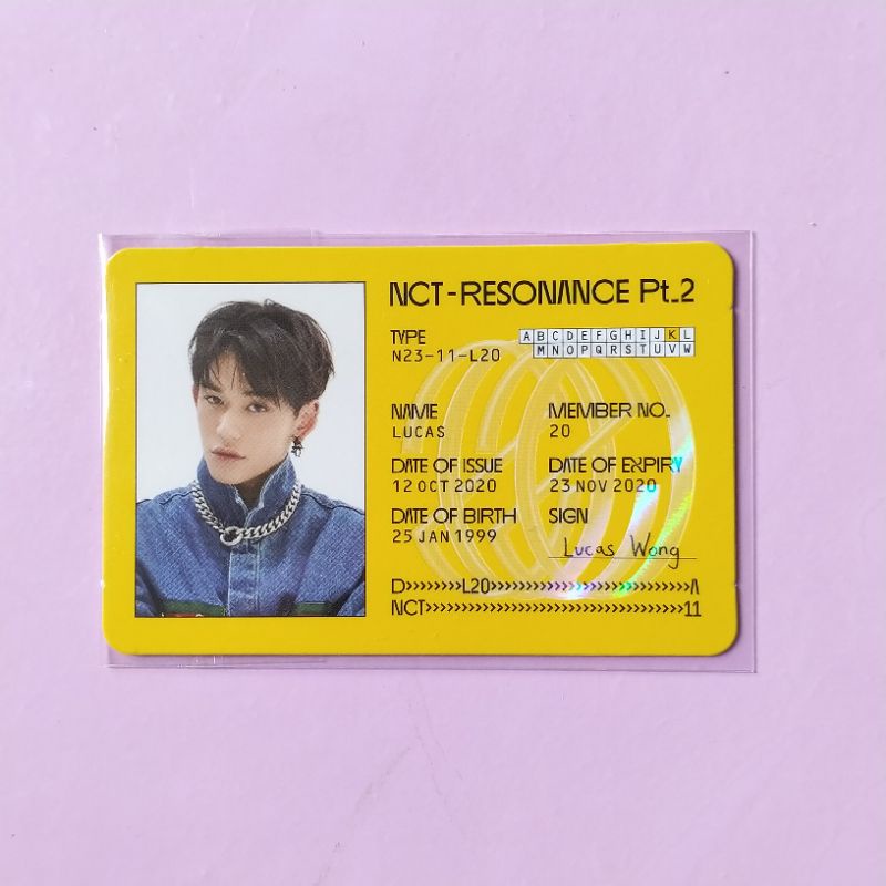 Jual ID Card Lucas Resonance Pt.2 | Shopee Indonesia
