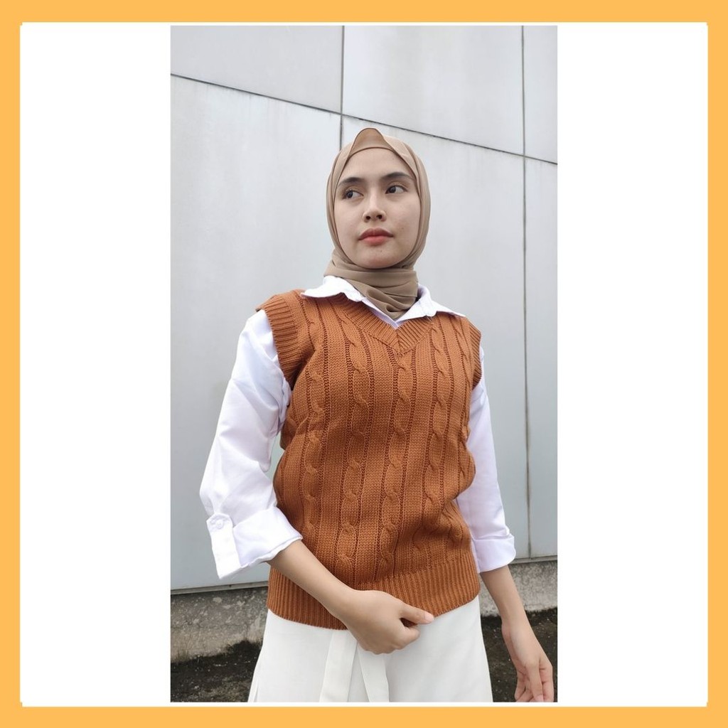 Jual ROMPI CABLE / ROMPI RAJUT TEBAL PREMIUM 7GATE / ROMPI KEPANG / ROMPI CABLE RAJUT / VEST ...