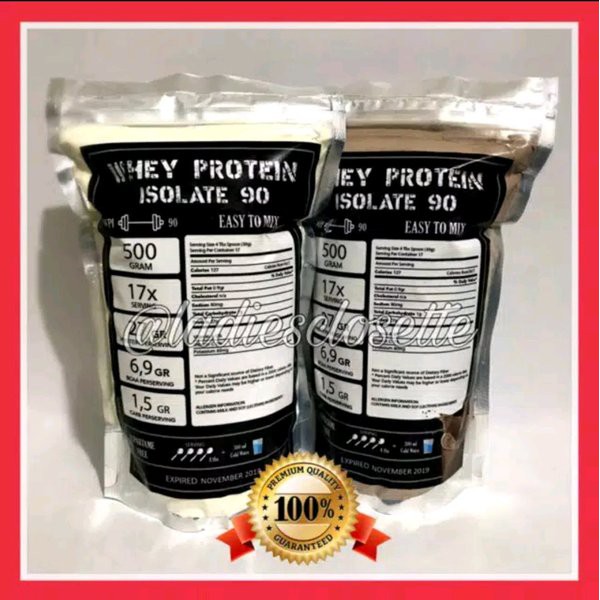 Jual ORIGINAL!!! Susu Protein Whey Protein Isolate 90 WPI 90 - Susu ...