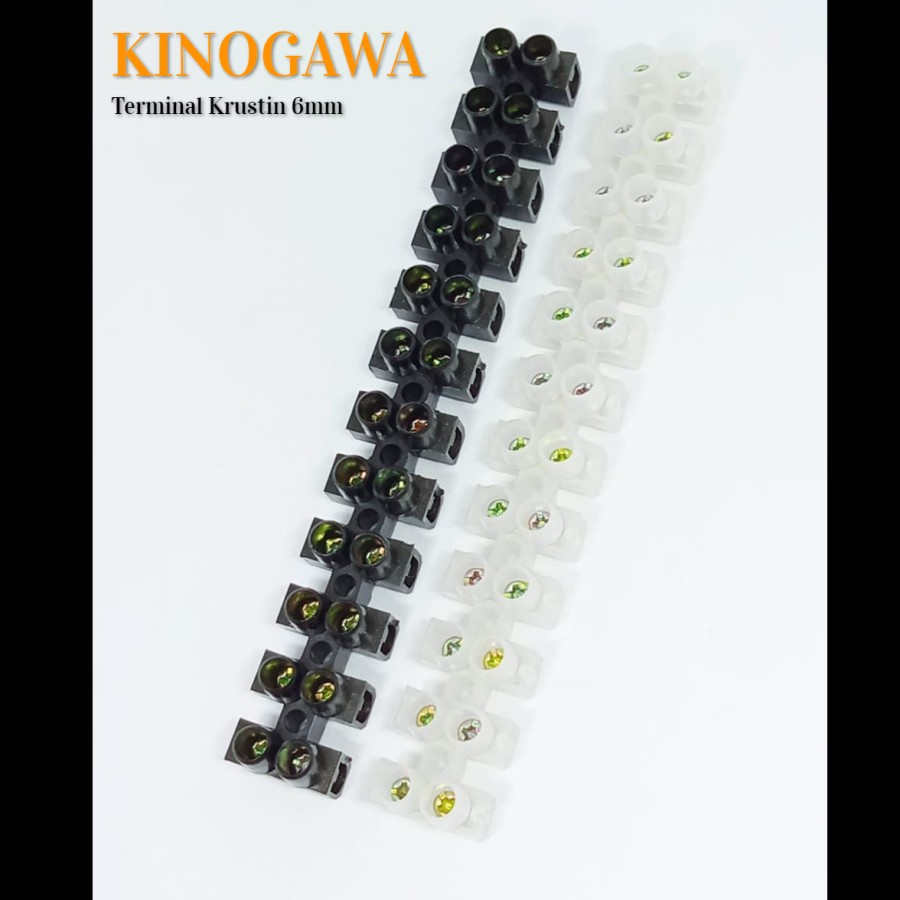 Jual Terminal Krustin 6mm Putih & Hitam | Shopee Indonesia