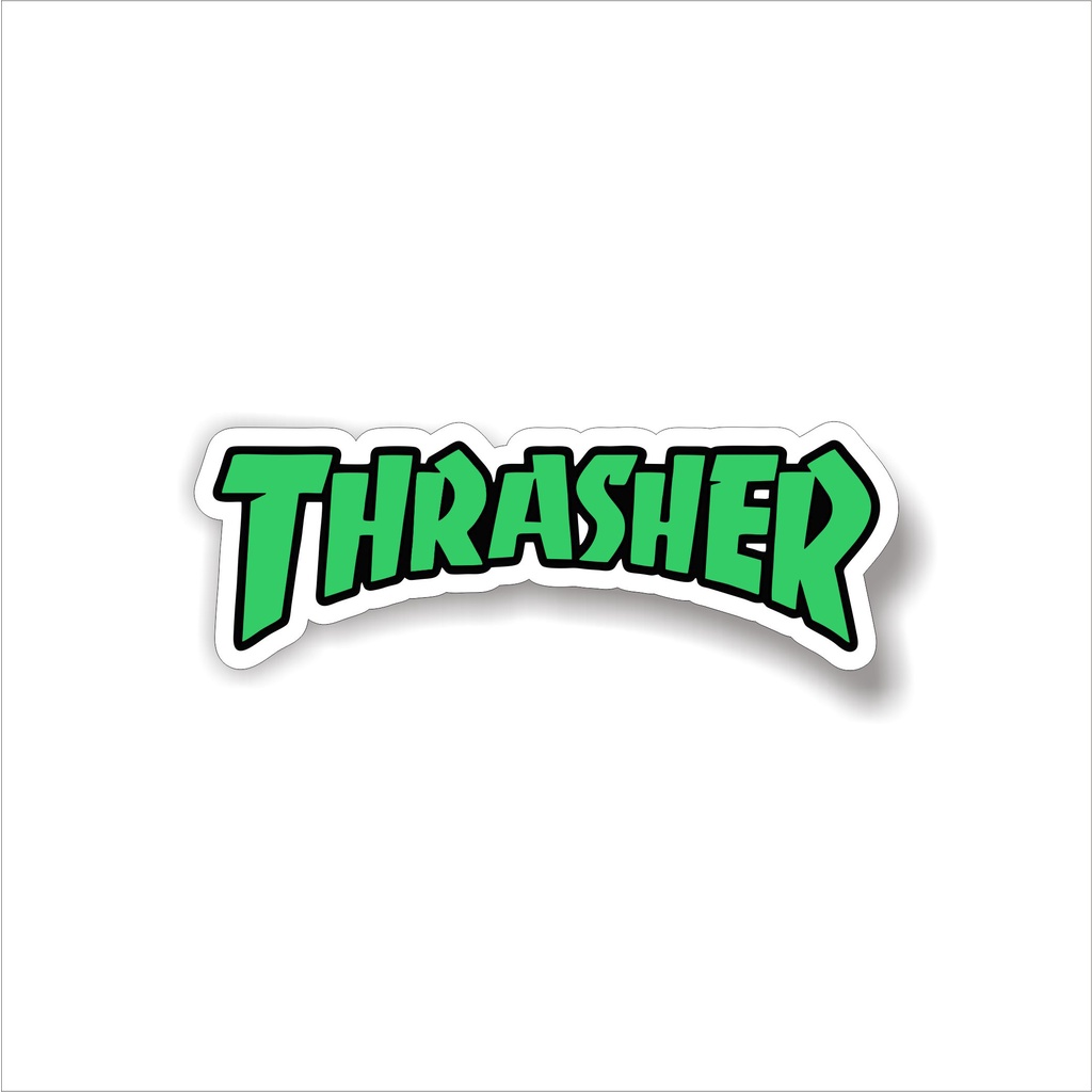 Jual STIKER THRASHER STIKER BRAND STICKER THRASHER STIKER LAPTOP STIKER ...