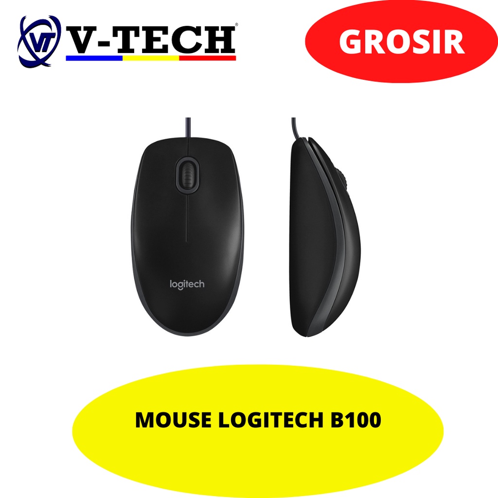Jual MOUSE LOGITECH B100 | Shopee Indonesia