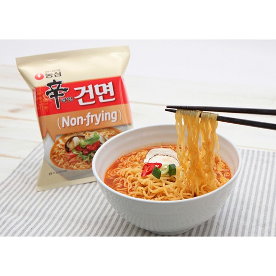 Jual Mie Nongshim Korean Shin Ram Yun Non Frying Ramen Noodles 97 Gram ...