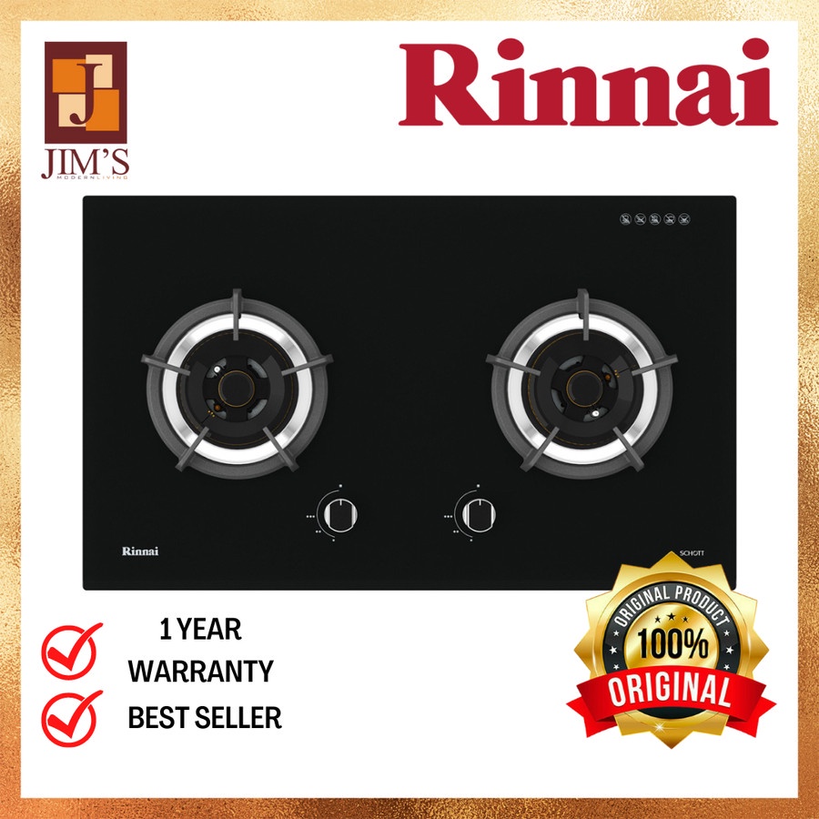 Jual Rinnai RB-72G / RB72G / RB 72 G Kompor Tanam 2 Tungku | Shopee Indonesia