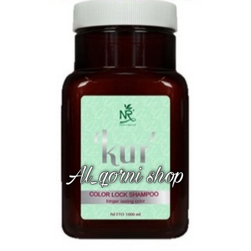 Jual NR Kur Color Lock Shampoo 1000ml / 1lt Shampo / Sampo Perawatan ...