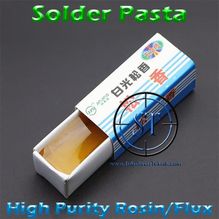 Jual Box Rosin Solder Paste Flux High Purity Welding Oil Pasta Timah ...