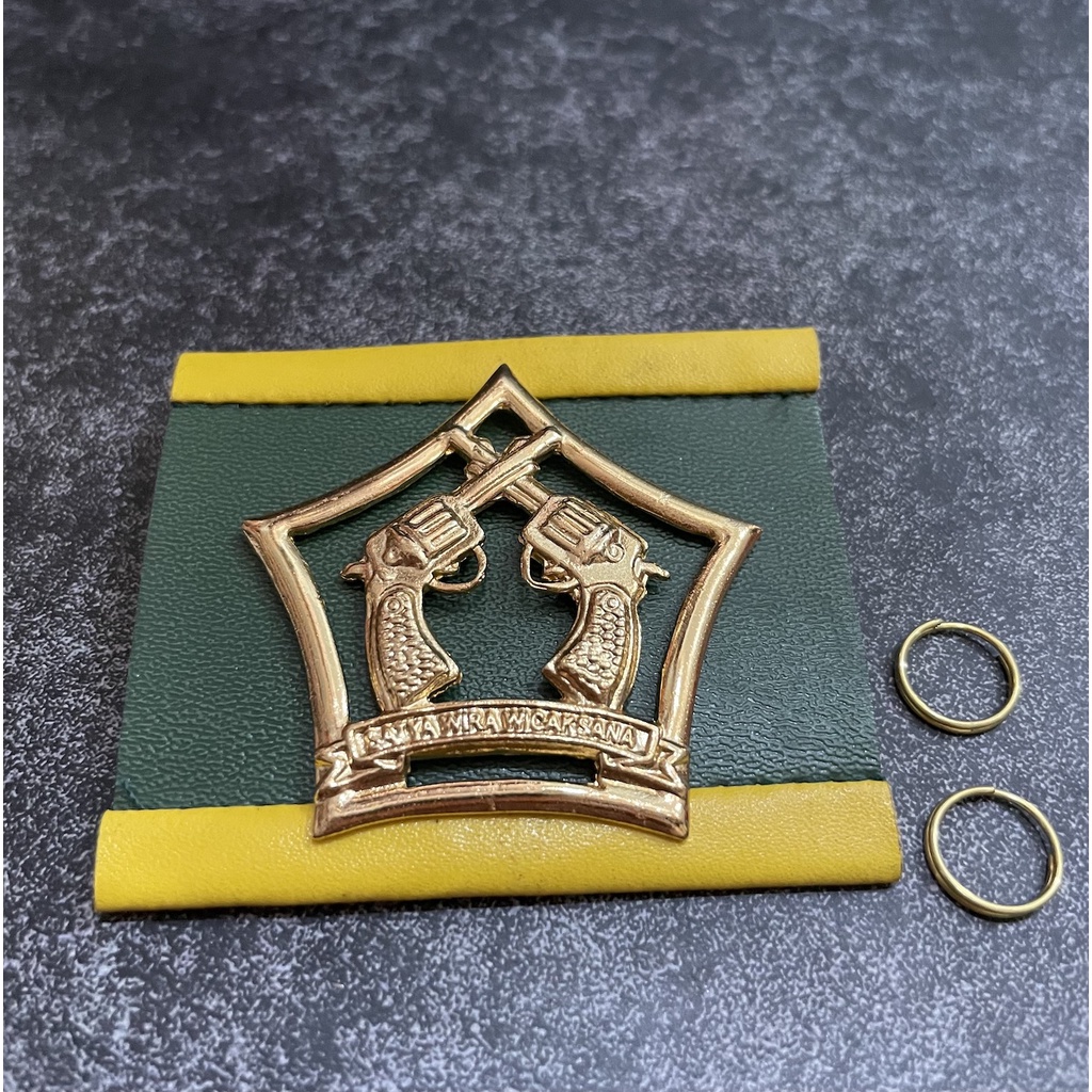 Jual Emblem POMAD - Emblem Baret Polis* Militer AD - Emblem POM AD ...