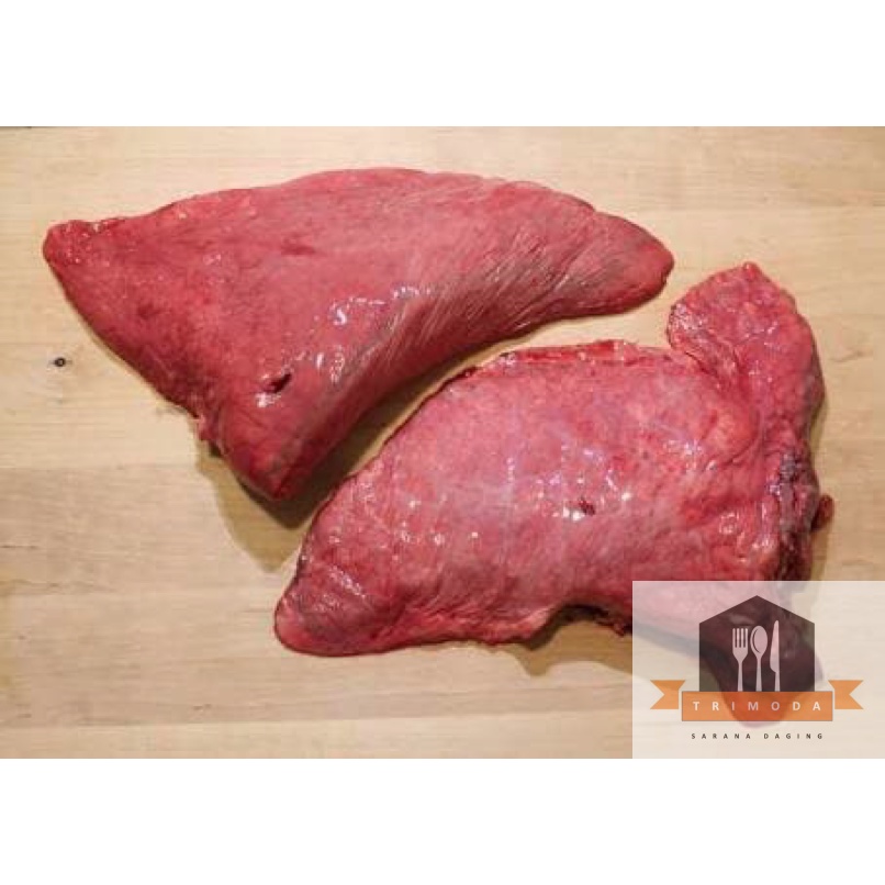 Jual Paru Sapi Mentah (Beef Lung) Import AUS Best Quality 1 Kg | Shopee ...