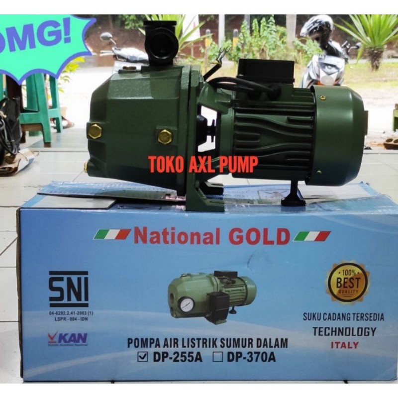 Jual Pompa air national gold otomatis DP 255 sumur dalam | Shopee Indonesia