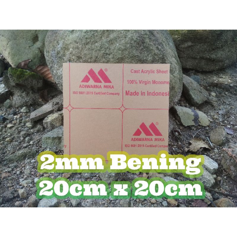Jual Acrylic Sheet/Akrilik Lembaran 2mm, Bening (20cm x 20cm) | Shopee ...