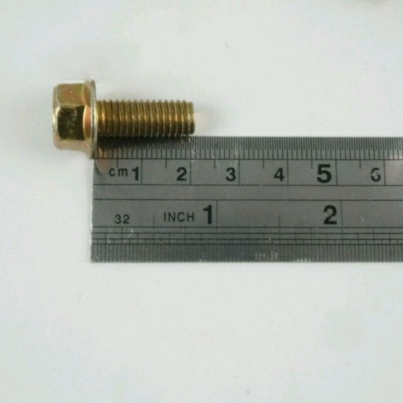 Jual Baut Flange M8 x 20 - Baut Topi kunci 12 - F Bolt - Flange Bo | Shopee Indonesia