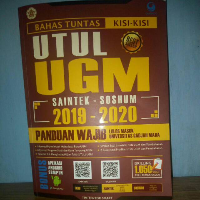 Jual BUKU UTUL UGM SAINTEK-SOSHUM MURAHH !! | Shopee Indonesia