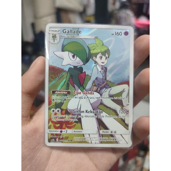 Jual kartu pokemon gallade CHR kirlia evolusi evolution super rare ...