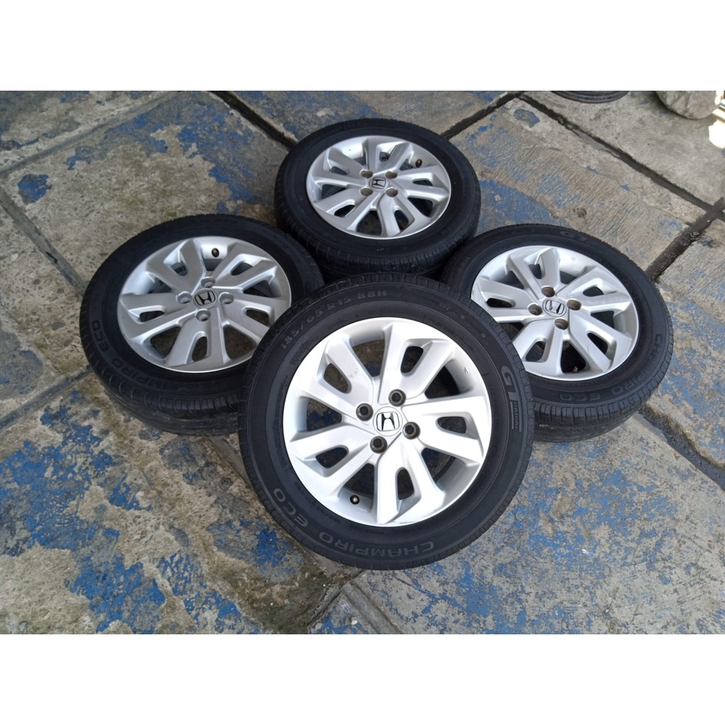Jual Velg Mobil Bekas R15 Oem Honda Mobilio Ring 15 Pcd 4x100 | Shopee Indonesia