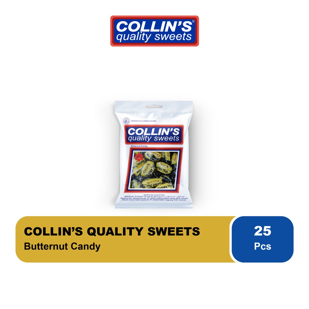Jual Permen Collins Butternut 80 gram - Collin's Butternut Candy Permen ...
