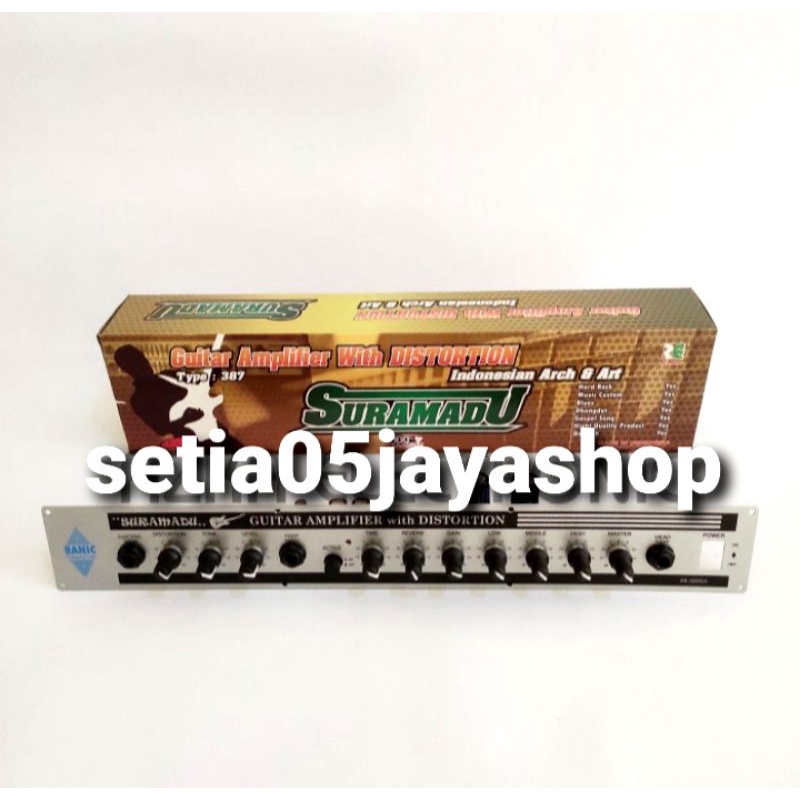 Jual kit tone control pre amplifier efek gitar guitar with distorsion ...