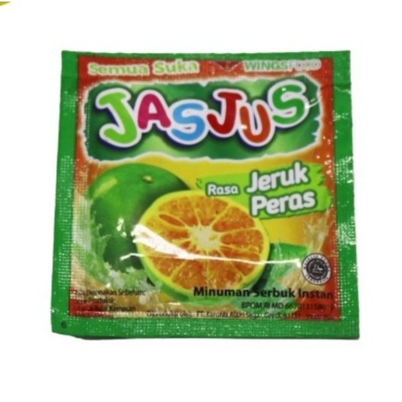 Jual JASJUS Minuman Instan Serbuk ( 1 Renceng @ 10 Sachet ) | Shopee ...