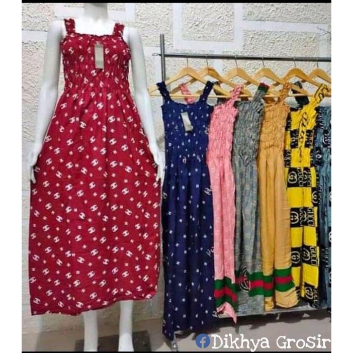 Jual (C0D) DRESS YUKENSI//DRESS KERUT DADA//DRESS BALI BAHAN RAYON ...