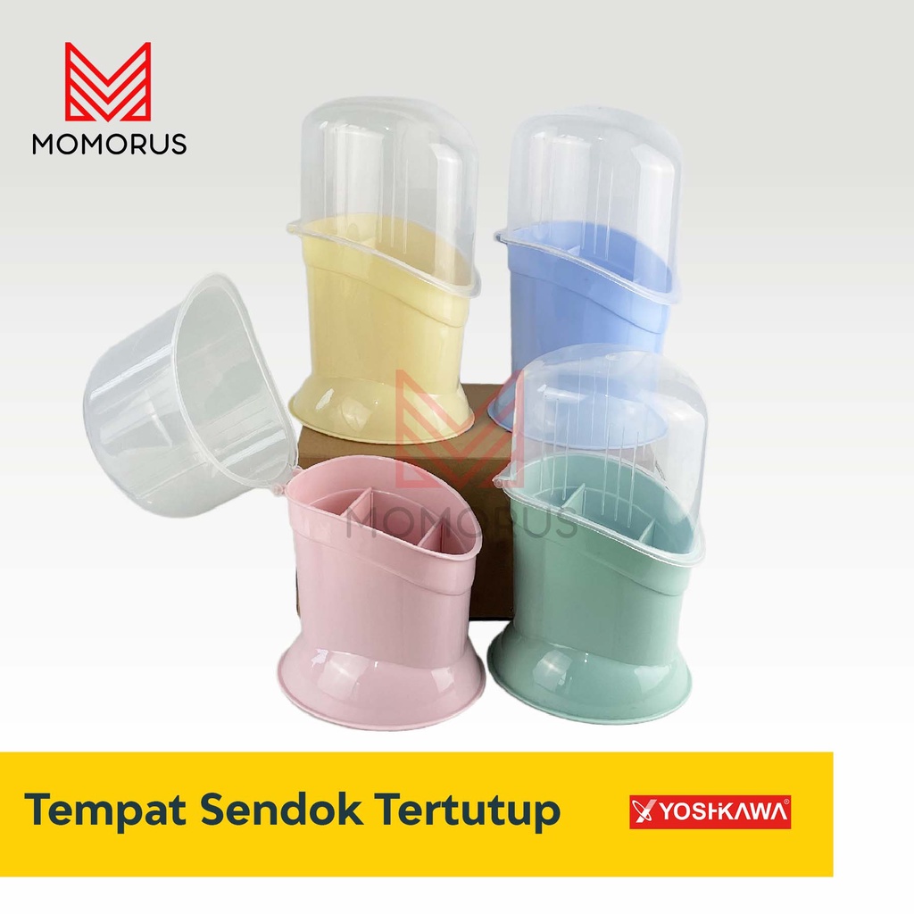 Jual Tempat Sendok Garpu Tutup Plastik Yoshikawa Oval ST-03 Cutlery ...