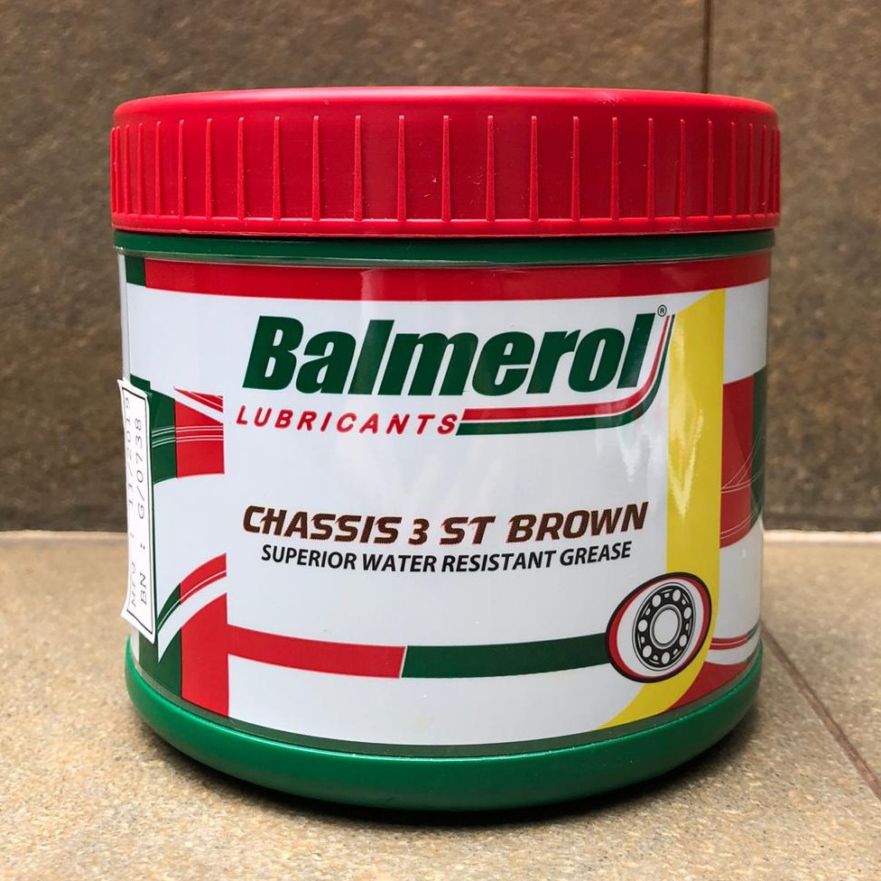 Jual BALMEROL CHASSIS 3 ST BROWN 450GR GREASE ST3 SUPERIOR CALCIUM ...