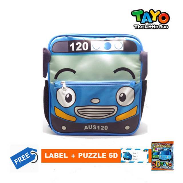 Jual [Best Seller!] Tas Sekolah Ransel Backpack Anak Tayo Little Bus ...