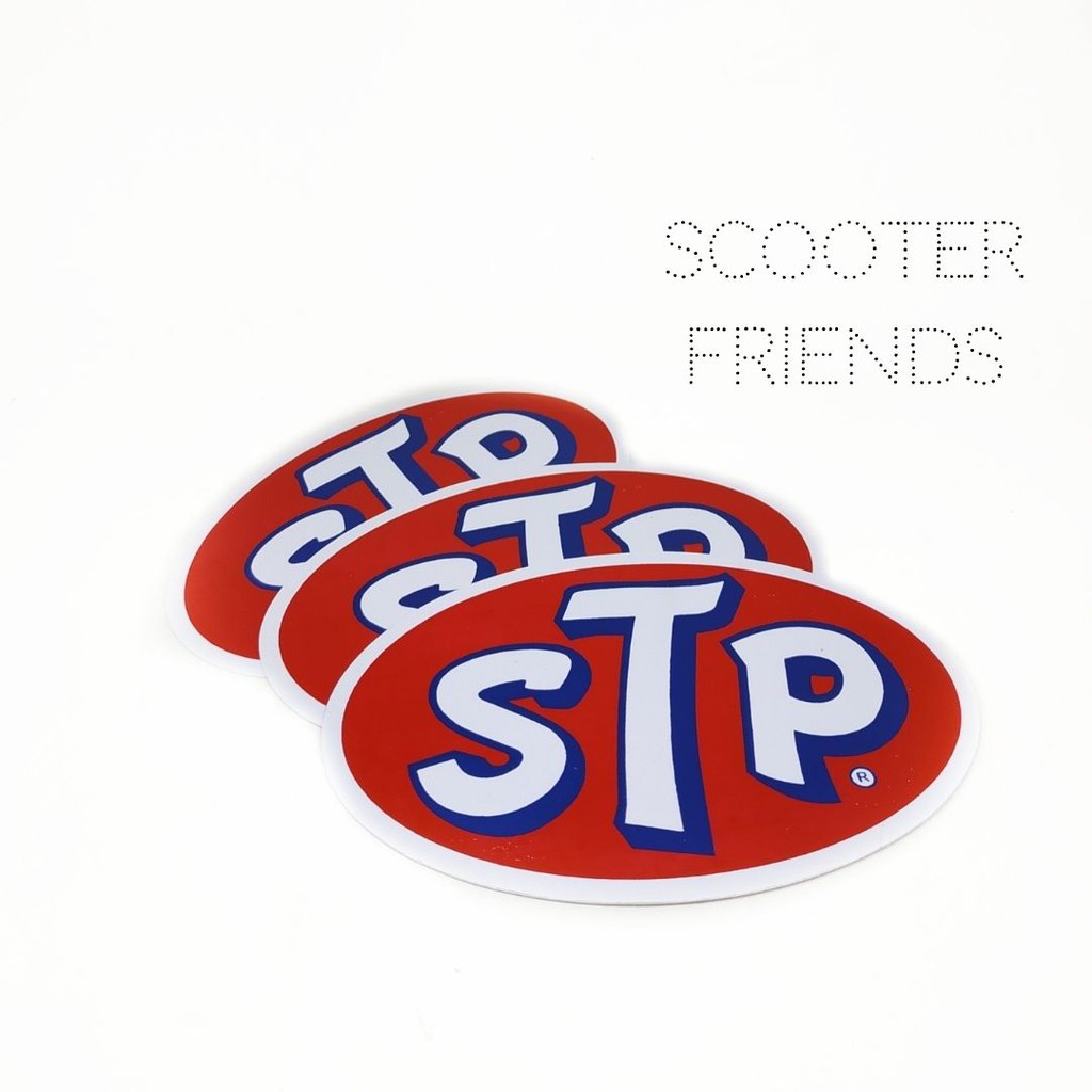 Jual sticker motor vespa mobil stp oil | Shopee Indonesia