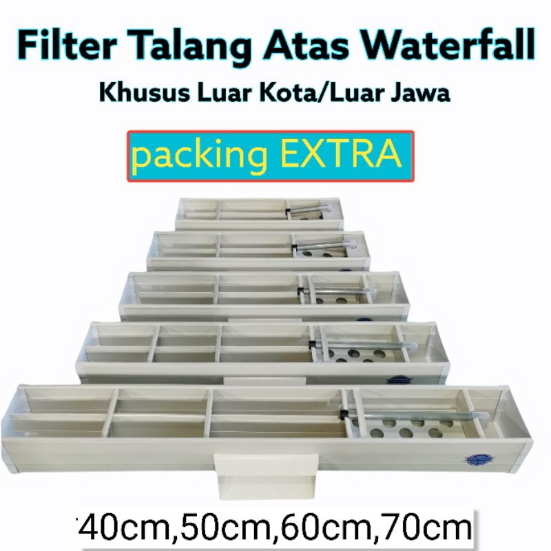 Jual Filter Talang Waterfall / Talang Filter 40-70cm / Top Filter ...