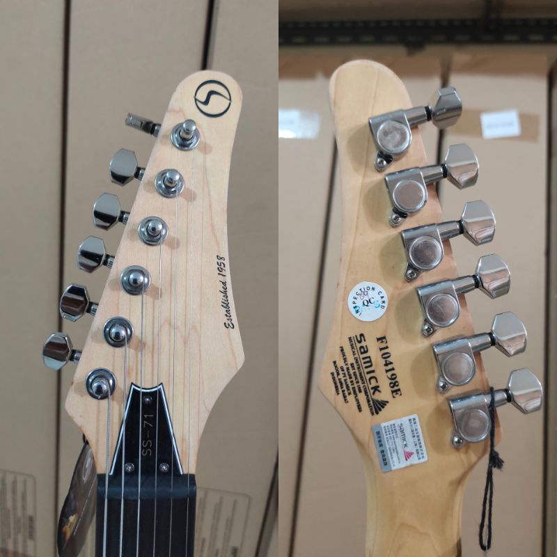 Jual GITAR LISTRIK ELEKTRIK SAMICK SS71 ORIGINAL | Shopee Indonesia