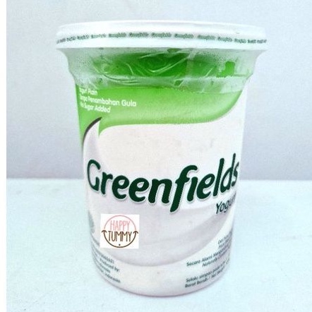 Jual YOGURT Greenfields plain 1kg 1000gr original kemasan | Shopee ...