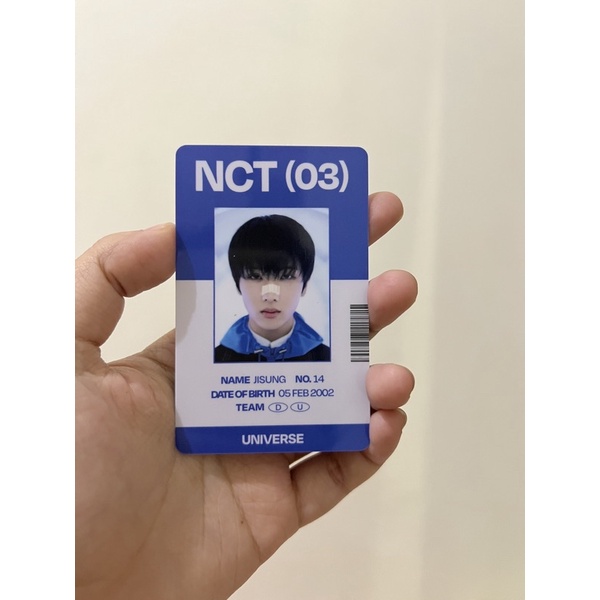 Jual NCT 2021 - Universe Trading ID Card Jisung Official ID Card ...