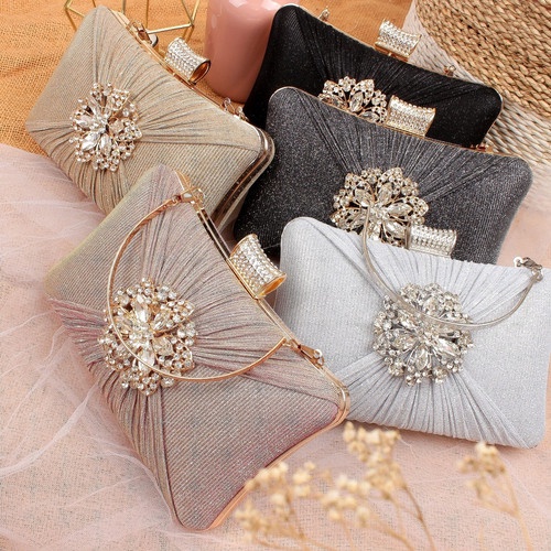 Jual CLUTCH WANITA BRANDED HANDBAG MC8 HAND BAG TENTENG JINJING PESTA ...