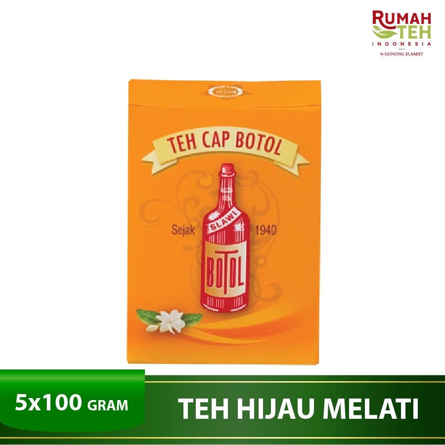 Jual Teh Seduh Melati Cap Botol Premium 100 gr (5 pcs)- Loose Tea ...