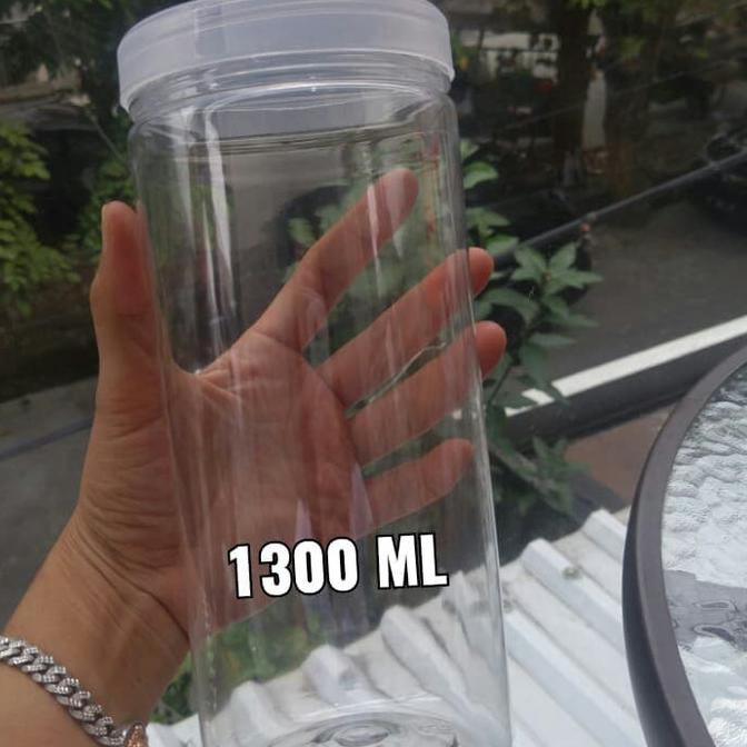 Jual TOPLES PLASTIK 1300 ML / TOPLES KUE / TOPLES SERBAGUNA - TUTUP MERAH | Shopee Indonesia