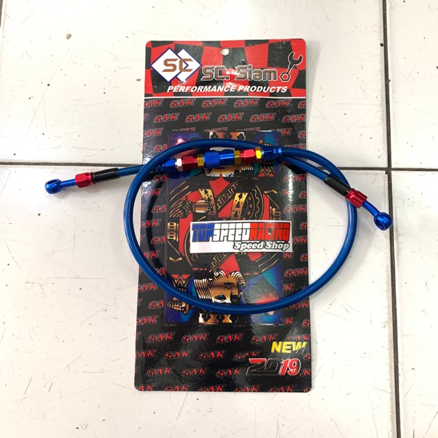Jual SELANG REM DEPAN PSI SC SIAM 36 INCH 90 CM MODEL BANJO LURUS WARNA ...